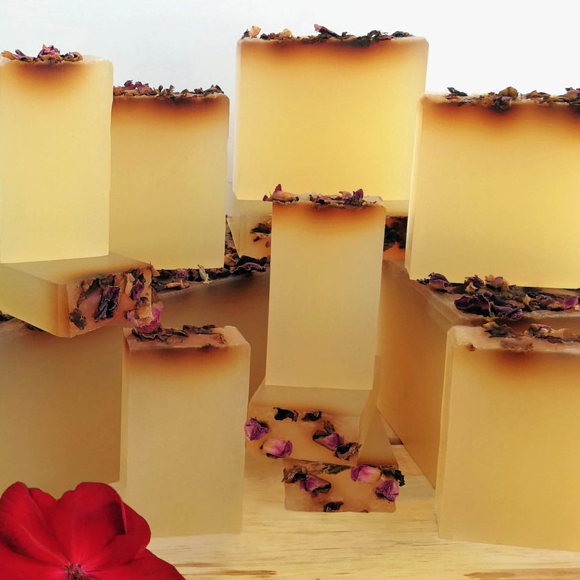 Rose Geranium Soap | Free Delivery | New Dawn UK