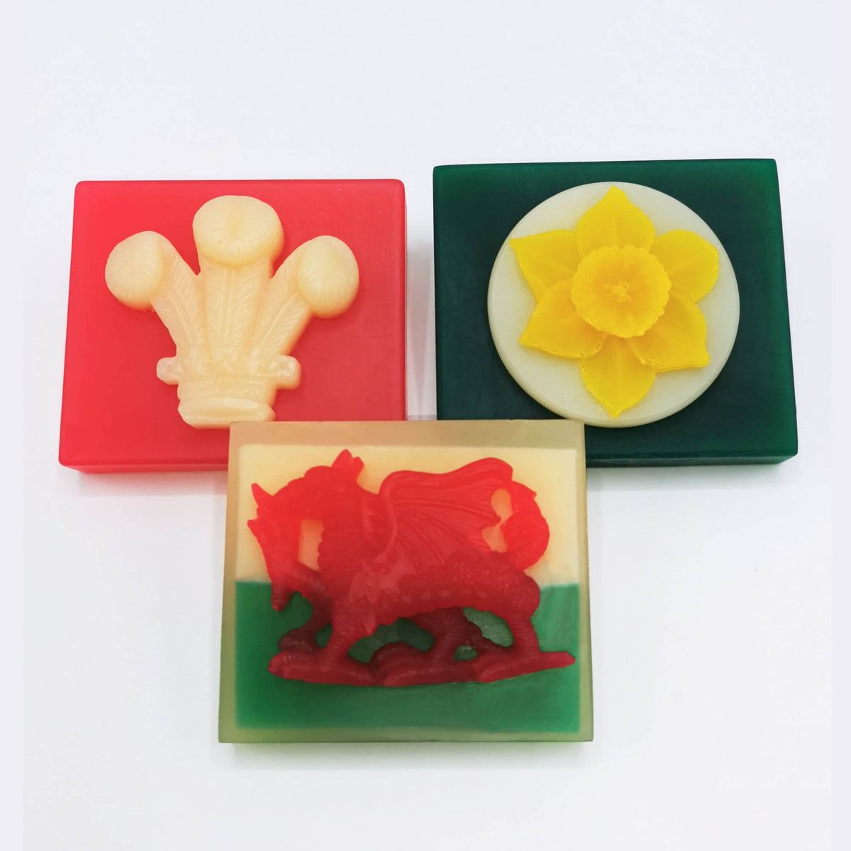 Welsh Gift Soaps | Wales Themed 3 Pack | New Dawn UK