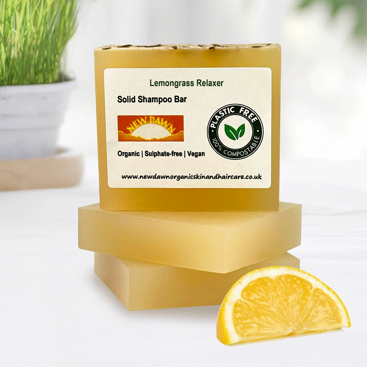 Plastic Free Organic Shampoo Bars for Sustainable Living | New Dawn UK