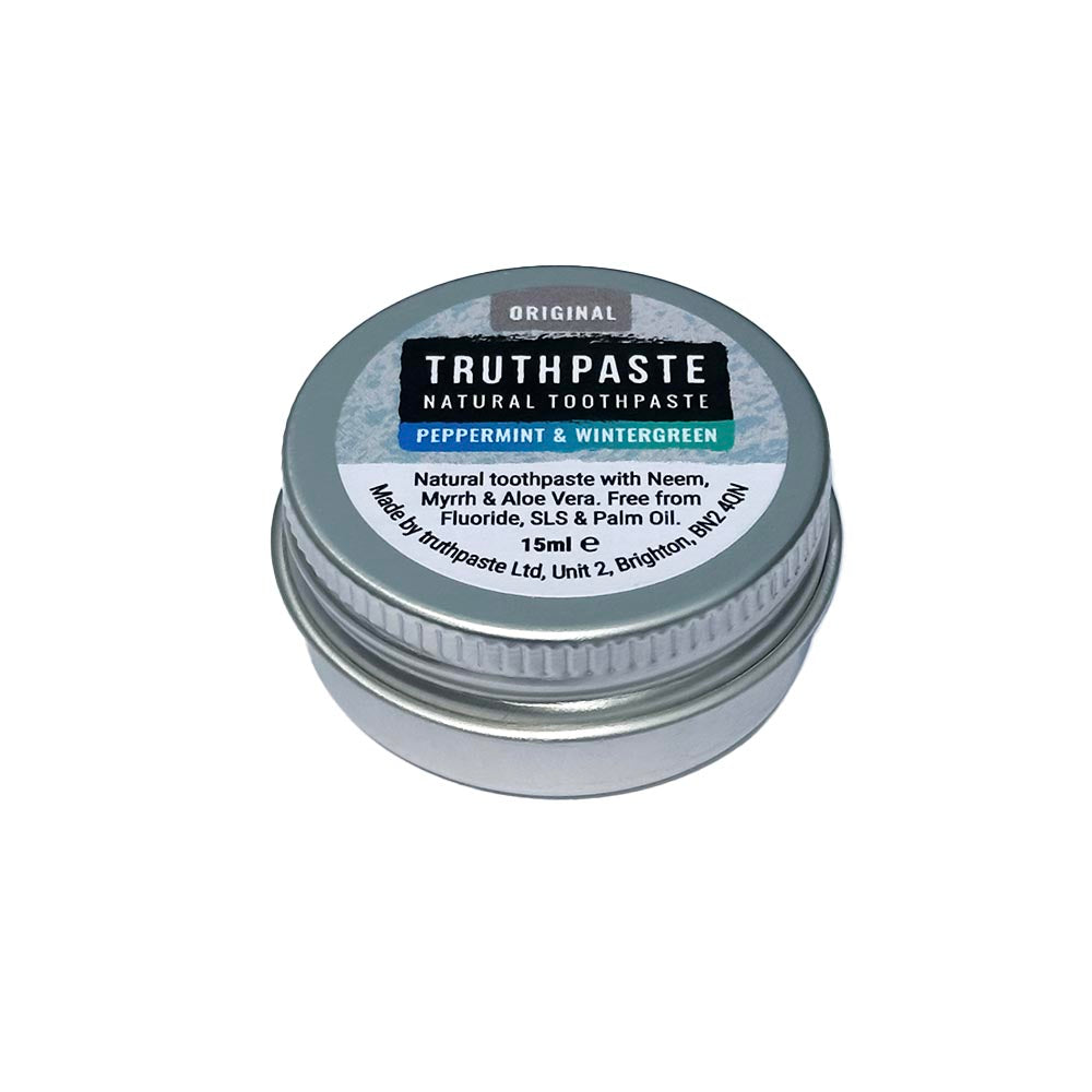 Truthpaste Natural Toothpaste Sample | Peppermint | New Dawn UK