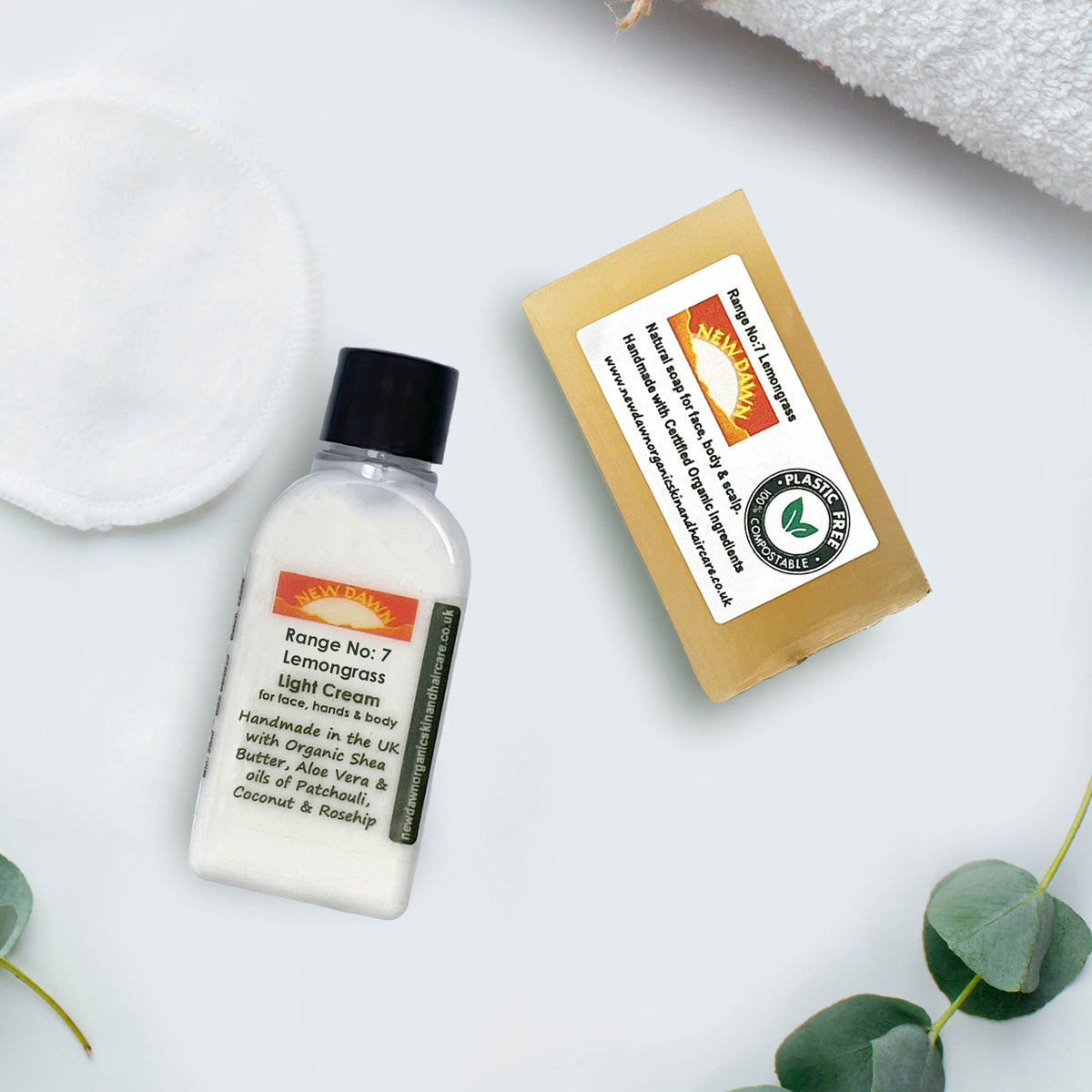 Rosacea Natural Remedy Pack | Organic Cream & Wash Sample Set